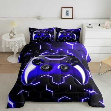 NTBED Gamer Comforter Set, 3D Game Console Design, Lightweight ...