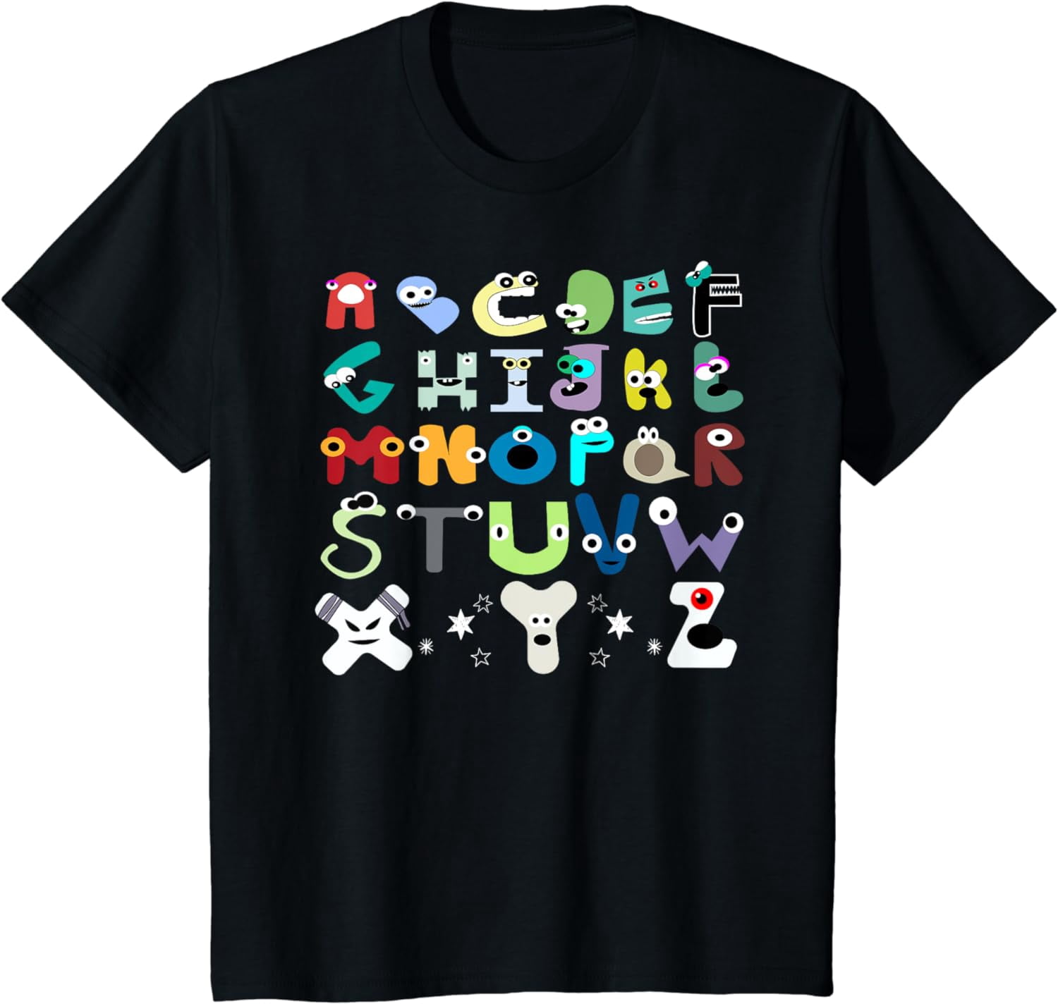 Kids Villain Letter Abcs Evil Alphabet Costume Boys Matching Lore T ...