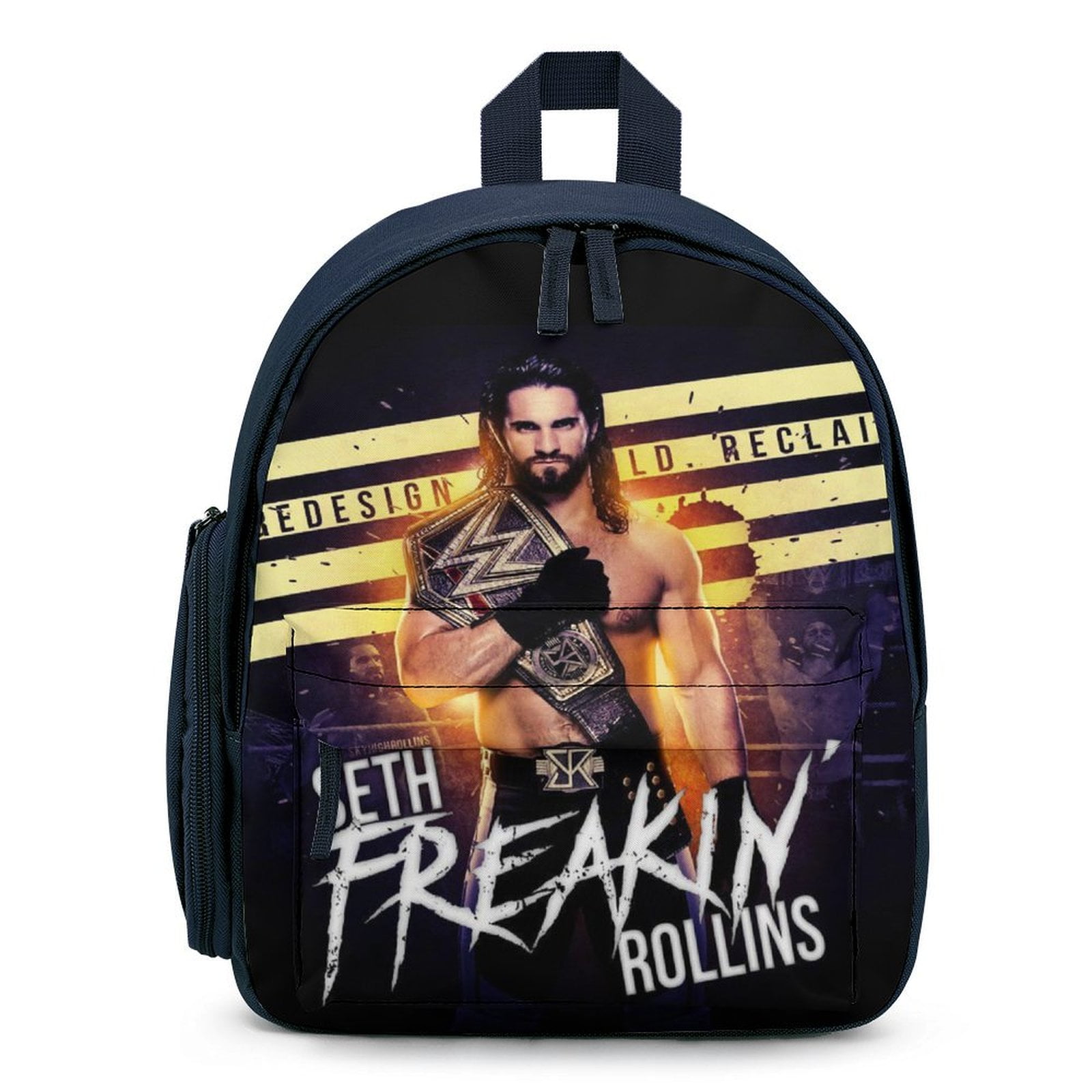 WWE Small Backpack Small Bookbag Cartoon Backpack Gifts - Walmart.com