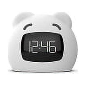 Kids Wake Up Light Alarm Bear Clock White - Capello - Walmart.com