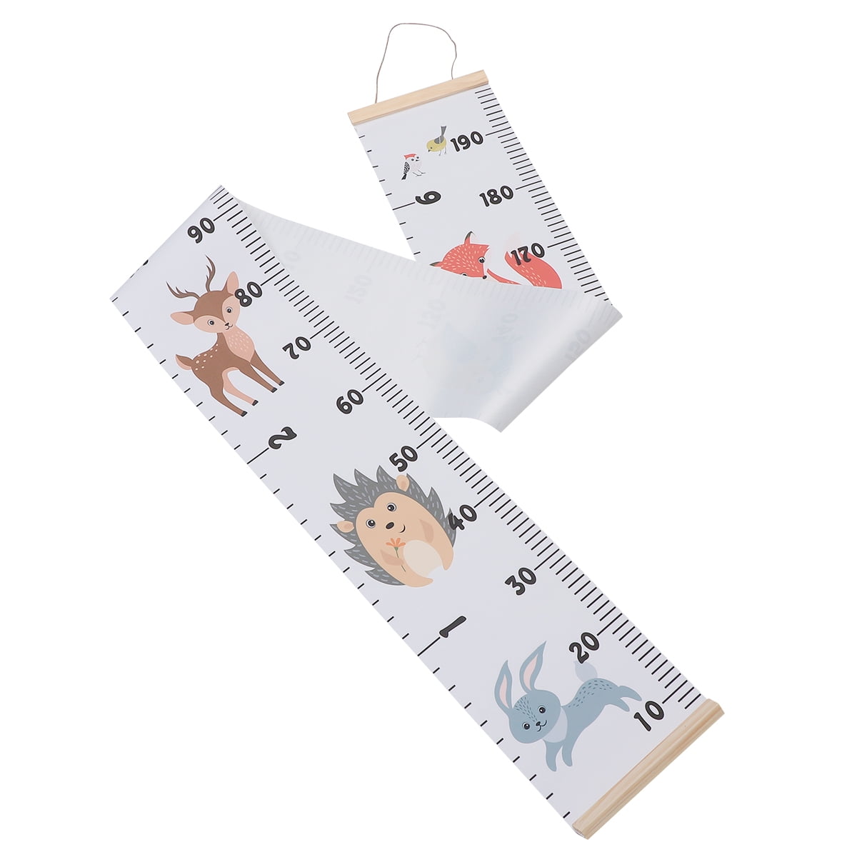 Kids Wall Ruler Pattern Growth Chart Hanging Ruler Height Measurement ...