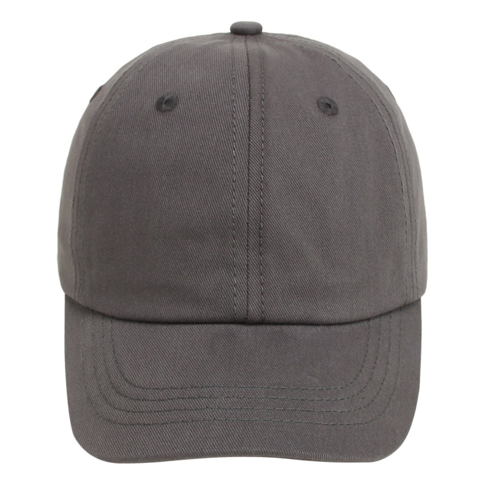 Kids Washed Cotton Baseball Cap Youth Boy Girl Adjustable Sports Sun ...