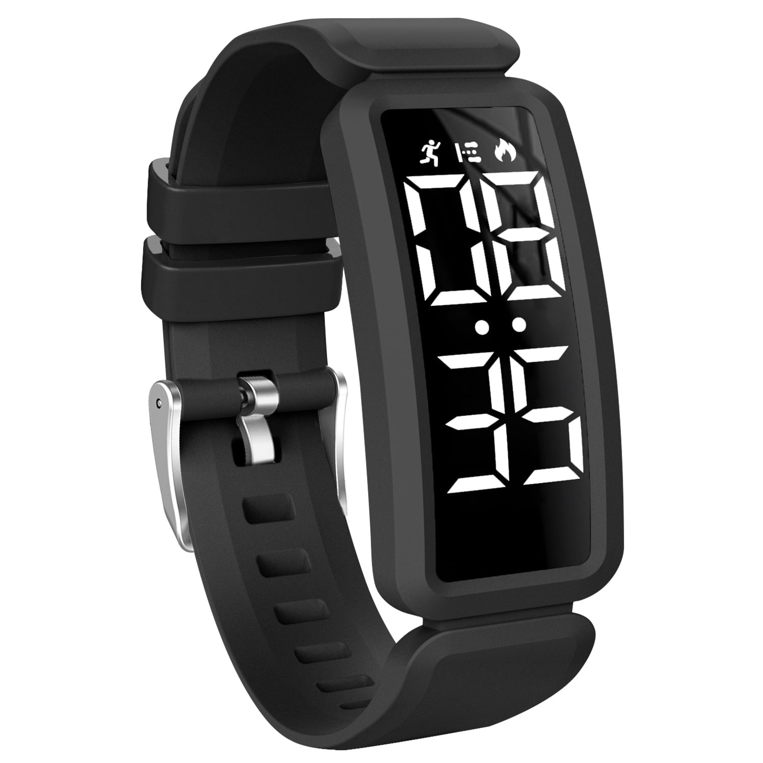 Fitness Watch with Pedometer Calories Alarm Clock StopWatch Waterproof ...