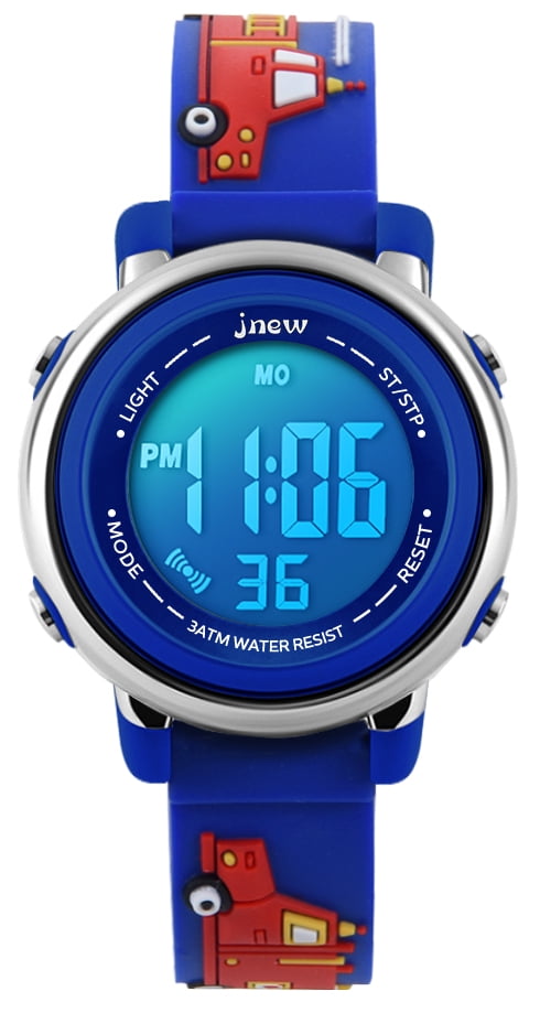 Kids Watches 3D Cartoon Wristwatch for Boys Digital Waterproof ...