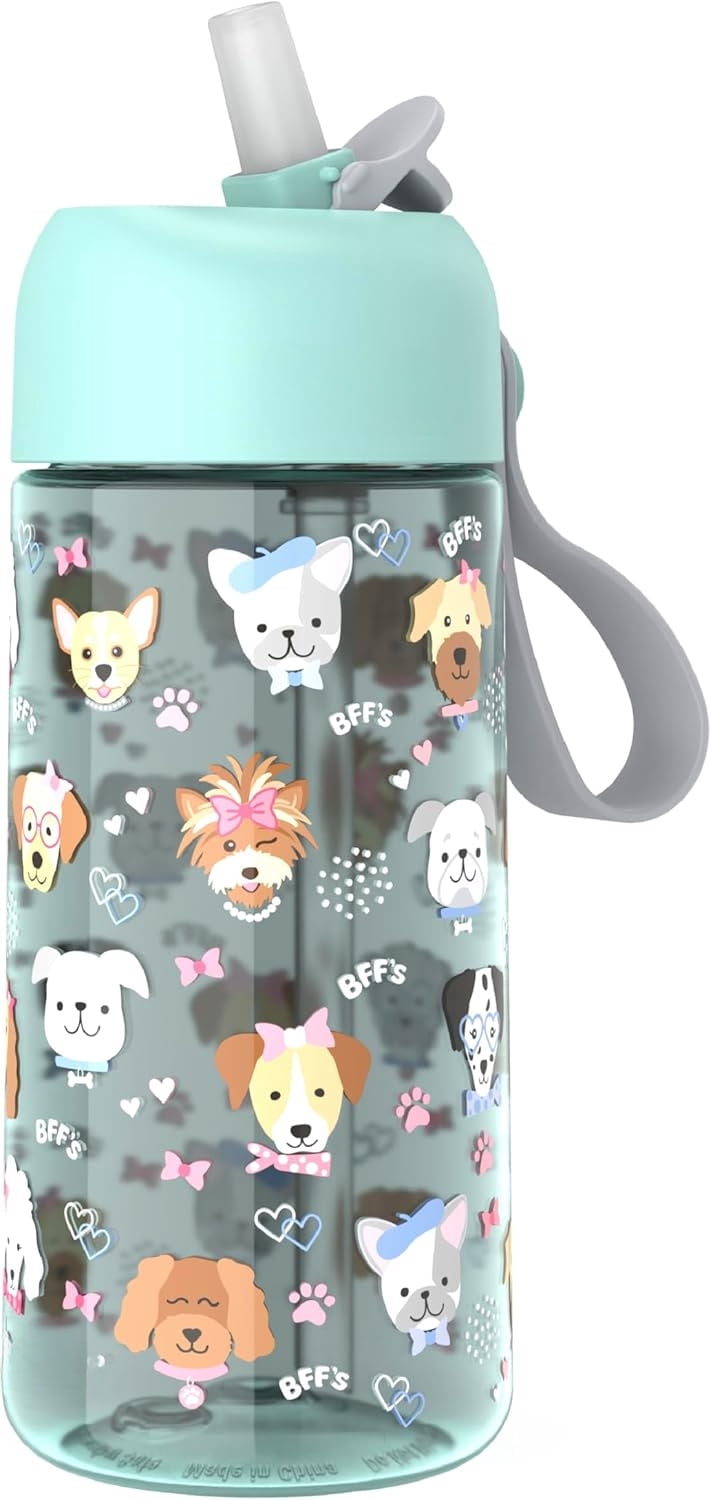 Kids Water Bottle - Leak-Proof, Durable Tritan, BPA-Free 15 oz. Cup for ...