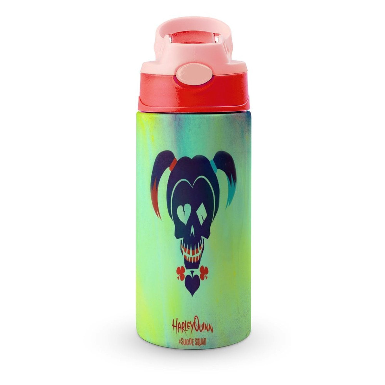 Kids Water Bottle with Straw - Harley Quinn Stainless Steel Vacuum ...