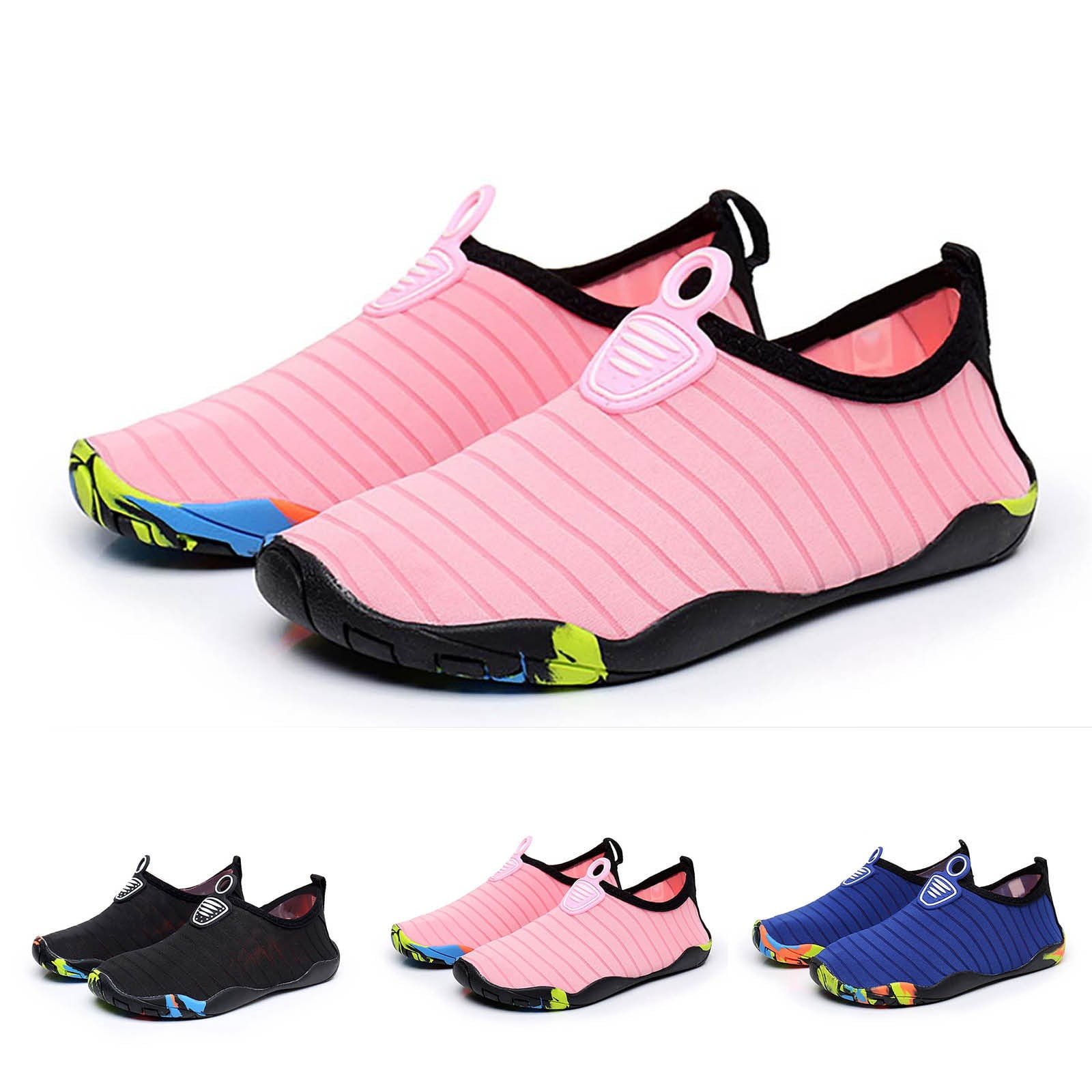 Kids Water Shoes for Girls Boys Swim Beach Hiking Pool Shoes Barefoots ...