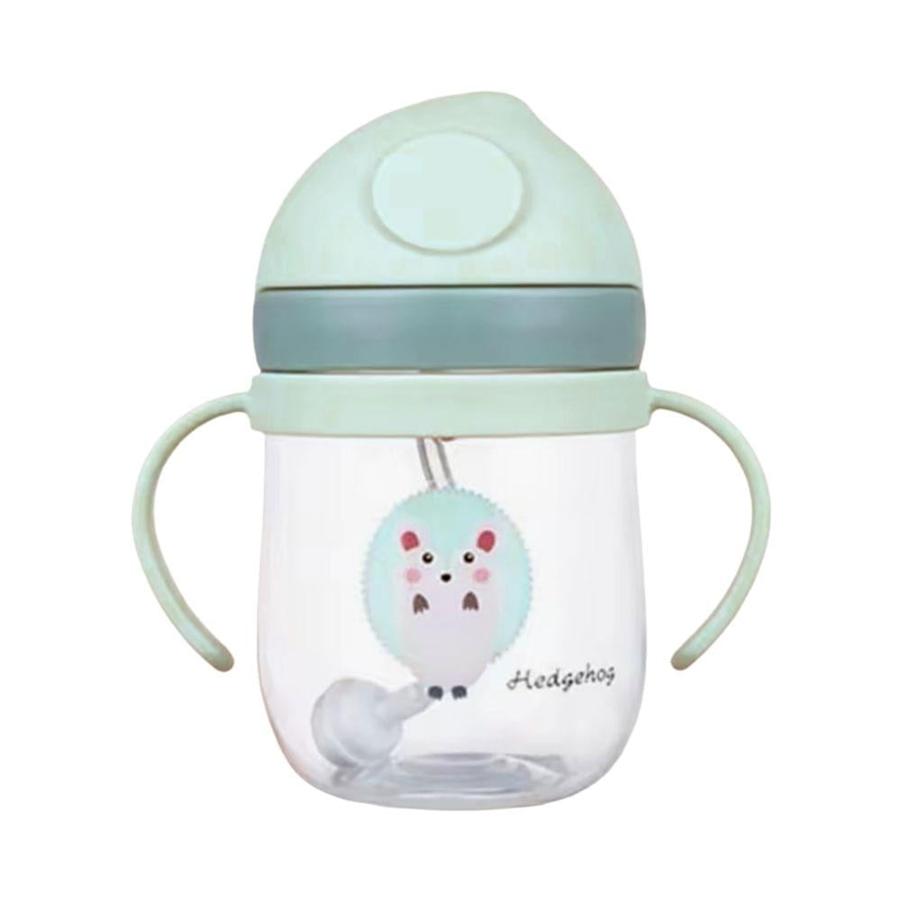 Kids Water Sippy Cup Baby Feeding Cup with Straws Leakproof Water ...
