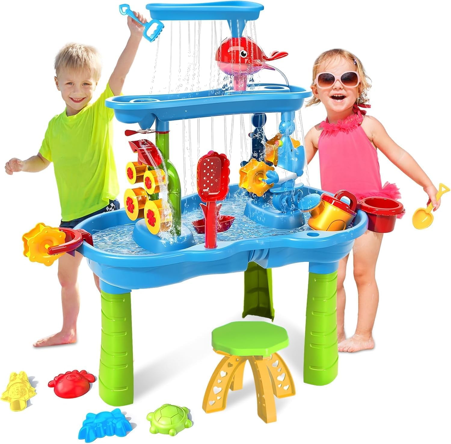 Kids Water Table for Toddlers 3-5 | Sensory Outdoor Water Activity ...