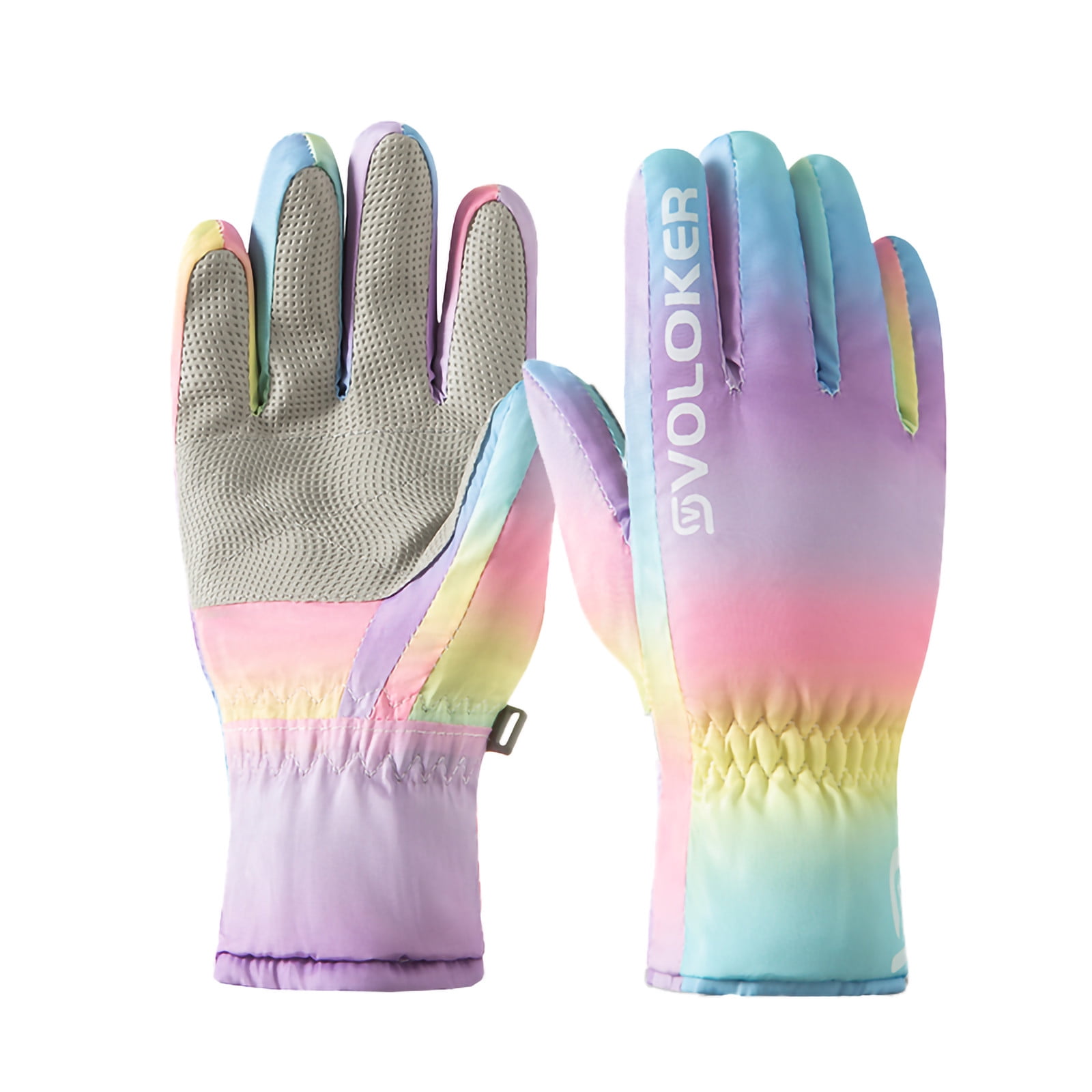 Kids Waterproof Winter Gloves Warm Snow Gloves Boys Girls Ski Gloves ...
