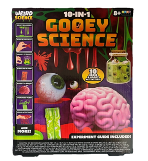 Kids Weird Science Experiment 10 in 1 Gooey Science Ages 8+ - Walmart.com