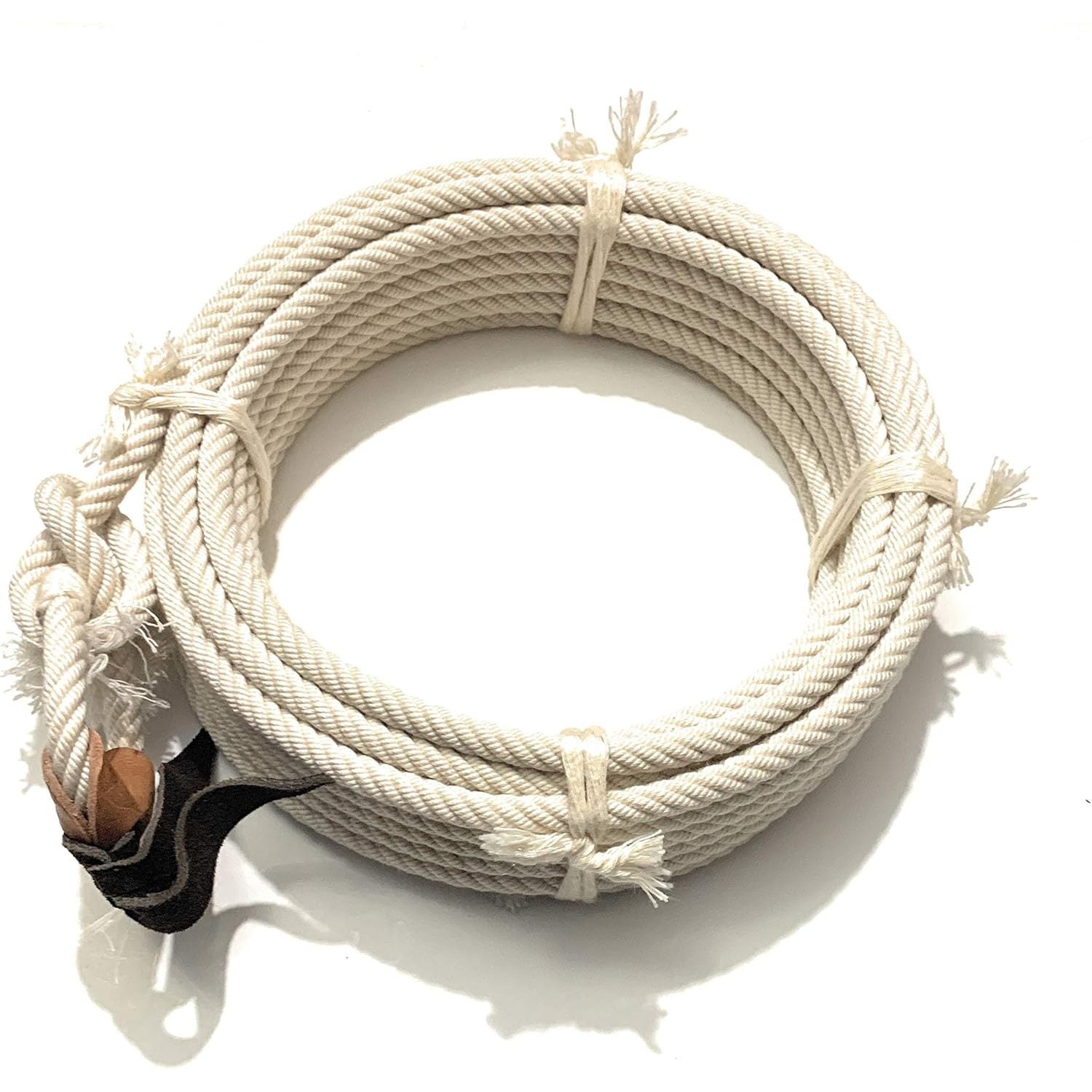 Kids Western Cowboy Lasso Rope Lariat, 25 ft Ranch Cotton Rope SOGA ...
