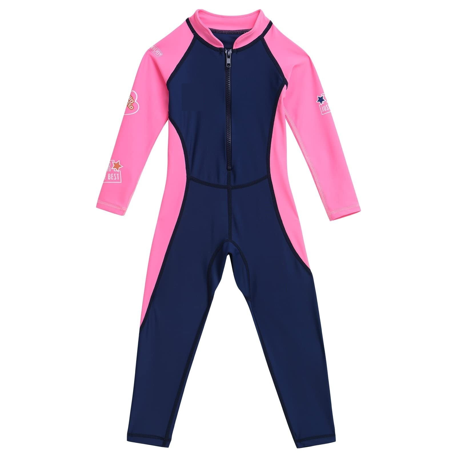 Kids Wetsuit Boys and Girls One Piece Swimsuit Full Body Rash Guard Sun ...