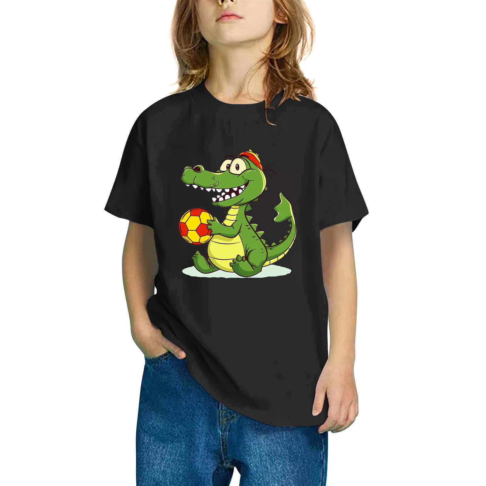 Kids White T Shirts Bulk Kids T Shirts for Boys Short Sleeve Shirt for ...
