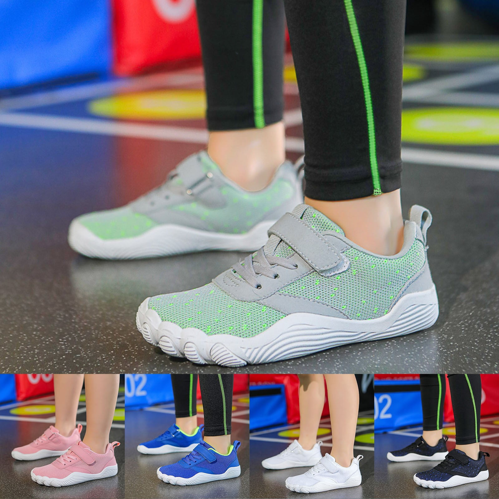 Kids' Wide Toe Barefoot Five Toe Soft Sole Casual Shoes Running Shoes ...