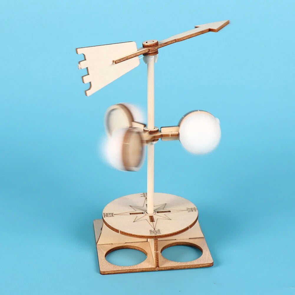 Kids Wind Vane Model DIY Direction Experiment Kit School Student ...