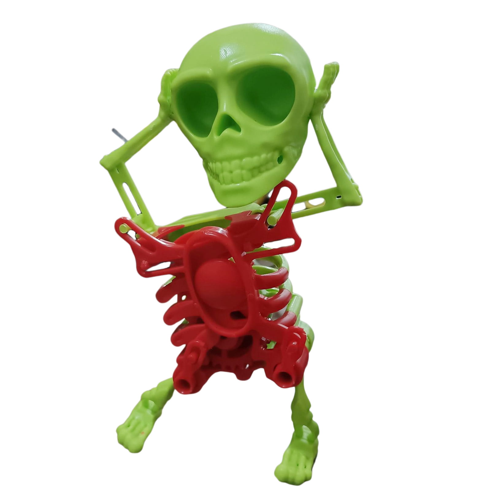 Kids Wind-up Dancing Skeleton Toy No Need Battery 3D Print Shaking ...