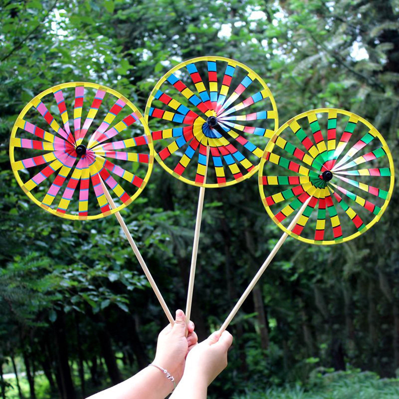 Kids Windmill Toy Traditional Vintage Retro Fade-Resistant Portable ...