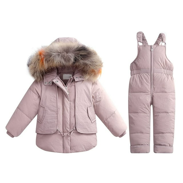 Kids Winter Pants And Jackets Toddler Boy Girl Snowsuit Winter Coat,Winter Windproof Ski Suit ...