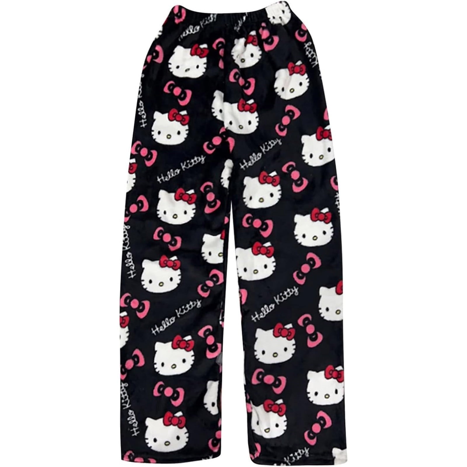 Kids Winter Pyjamas Flannel Trousers with Anime Cartoon Print for Boys ...