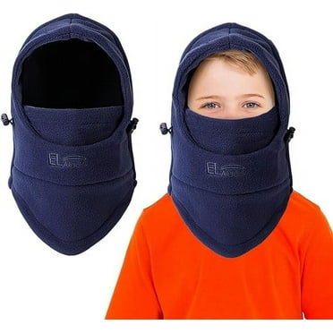 HOMEYA Kids Winter Hats Balaclava Fleece Ski Mask Windproof Warm ...