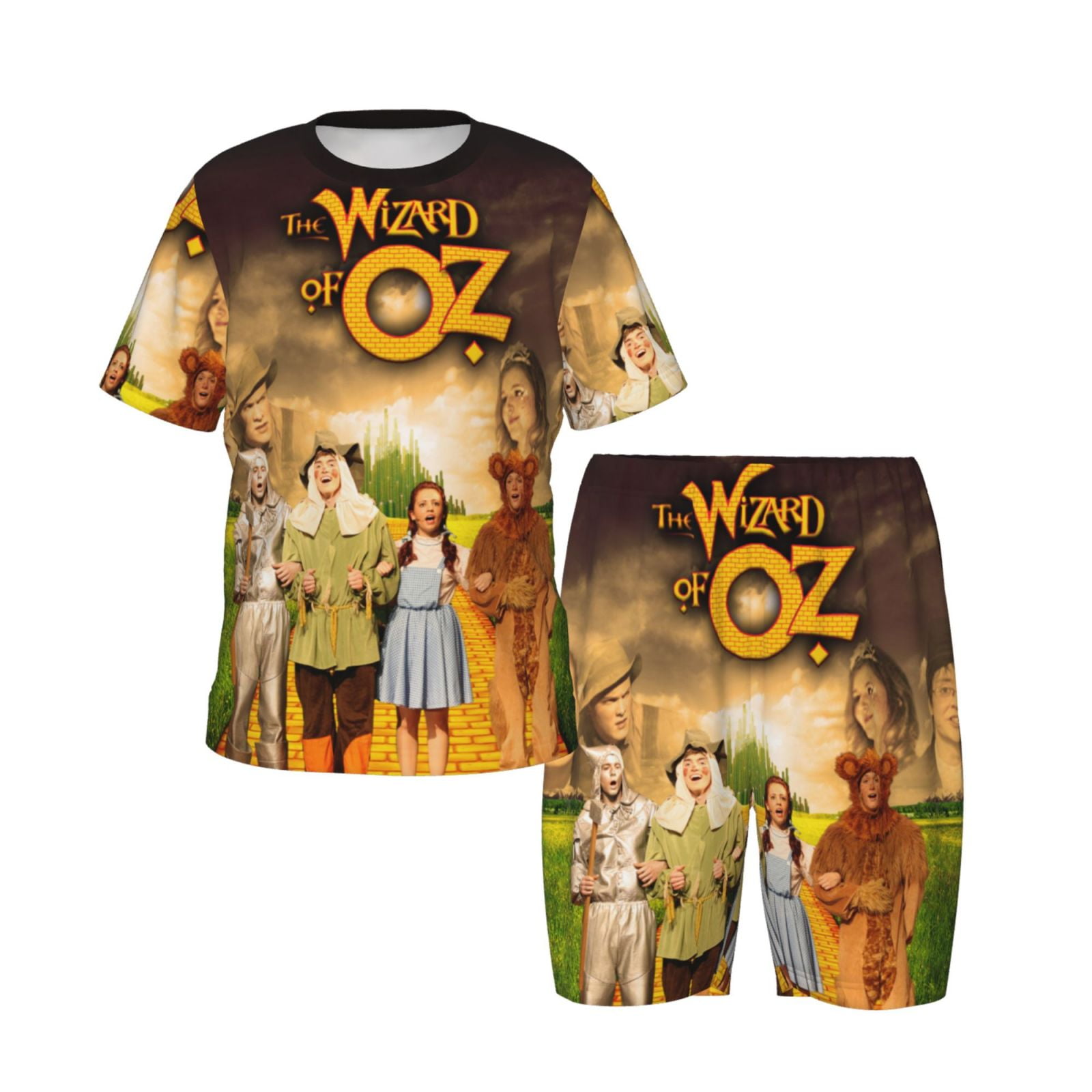 Kids Wizard of O Shirt And Short Set Cartoon Printed Pajamas Set Summer ...