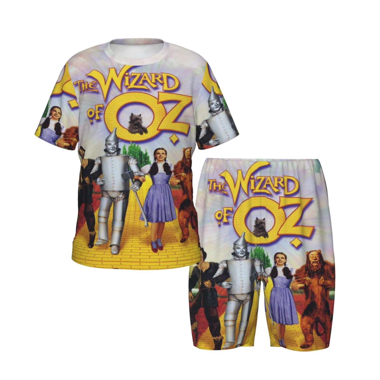 Kids Wizard of O Shirt And Short Set Cartoon Printed Pajamas Set Summer ...