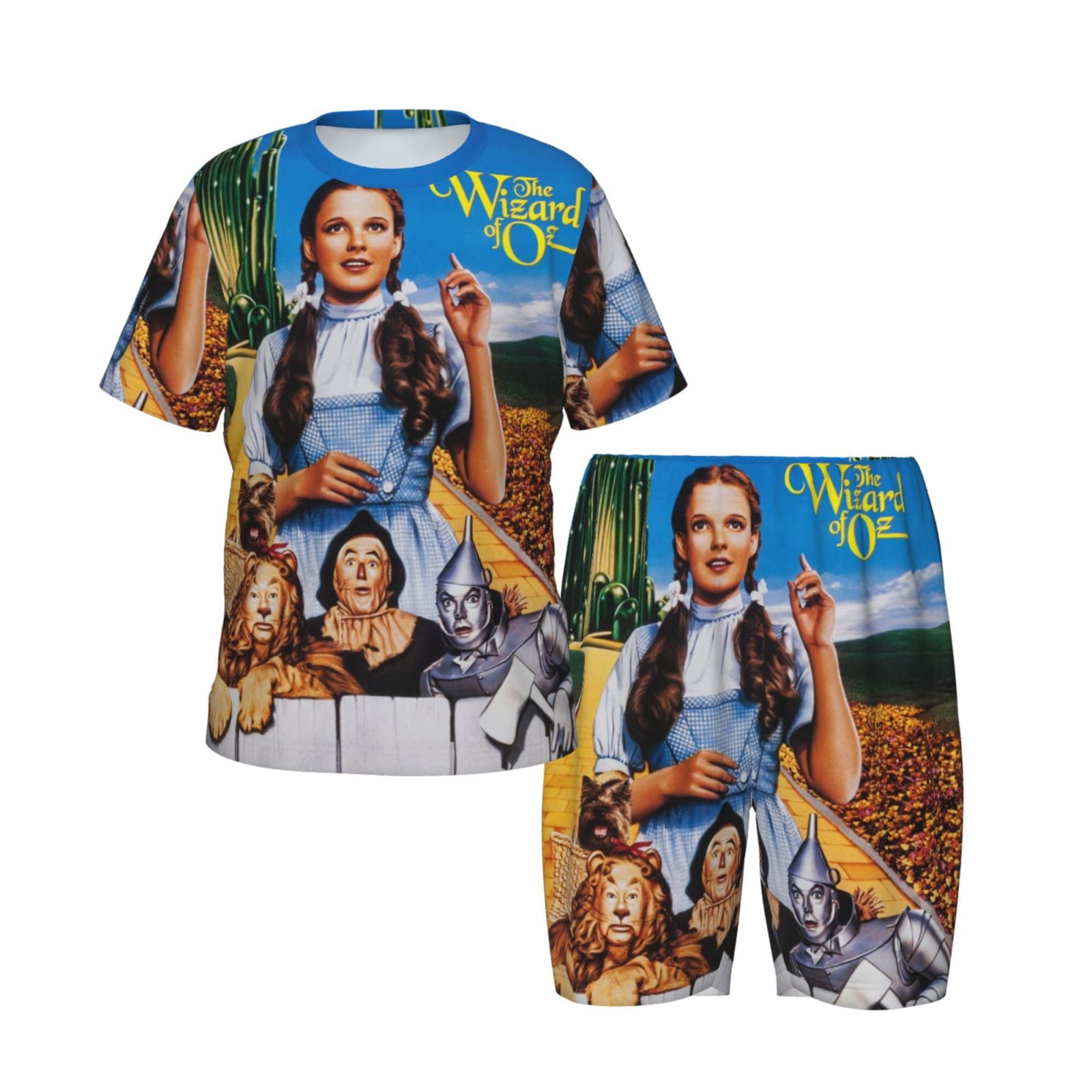 Kids Wizard of O Shirt And Short Set Cartoon Printed Pajamas Set Summer ...