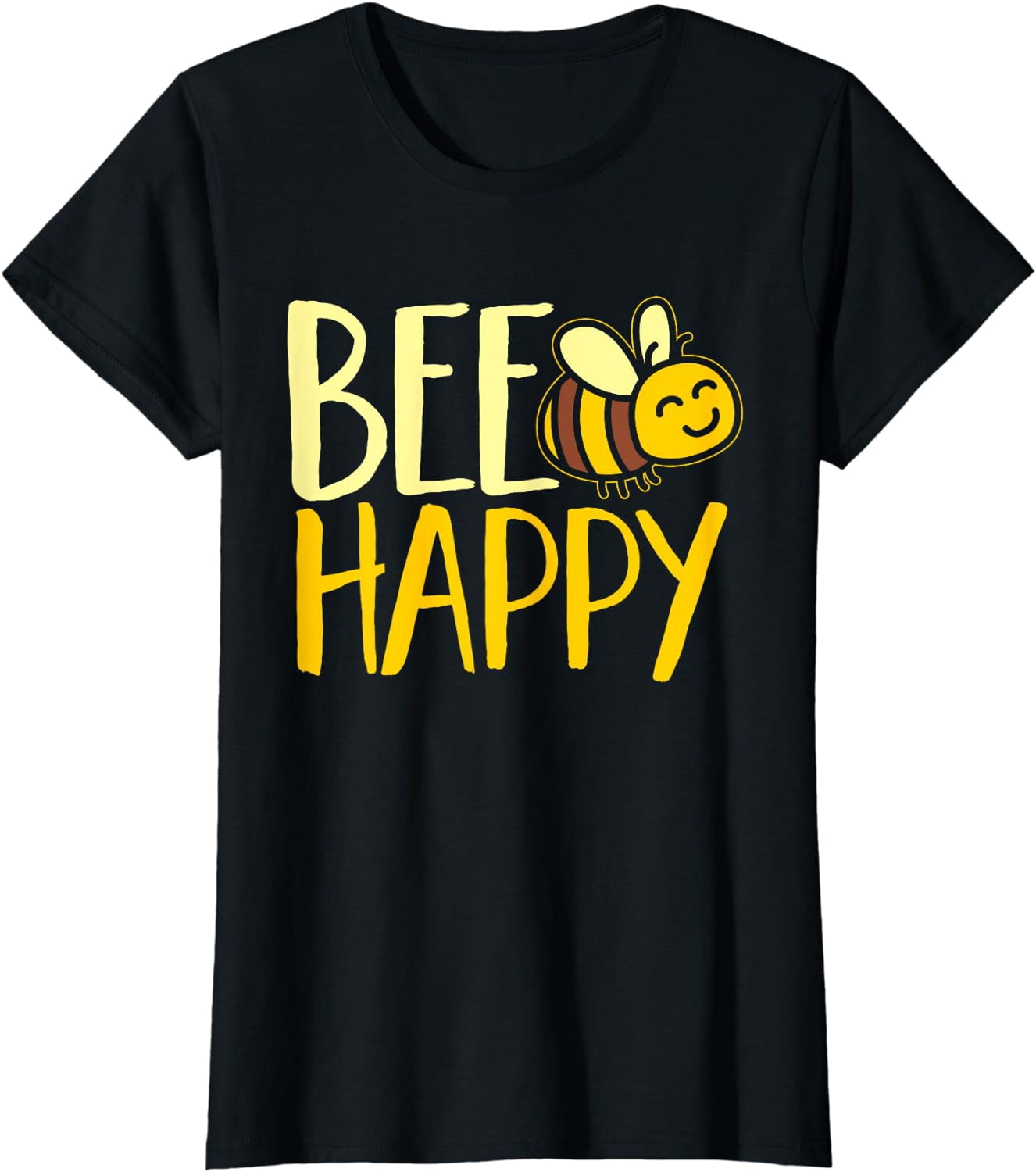Kids & Women Bumble Bee Cute Bee Happy T-Shirt - Walmart.com