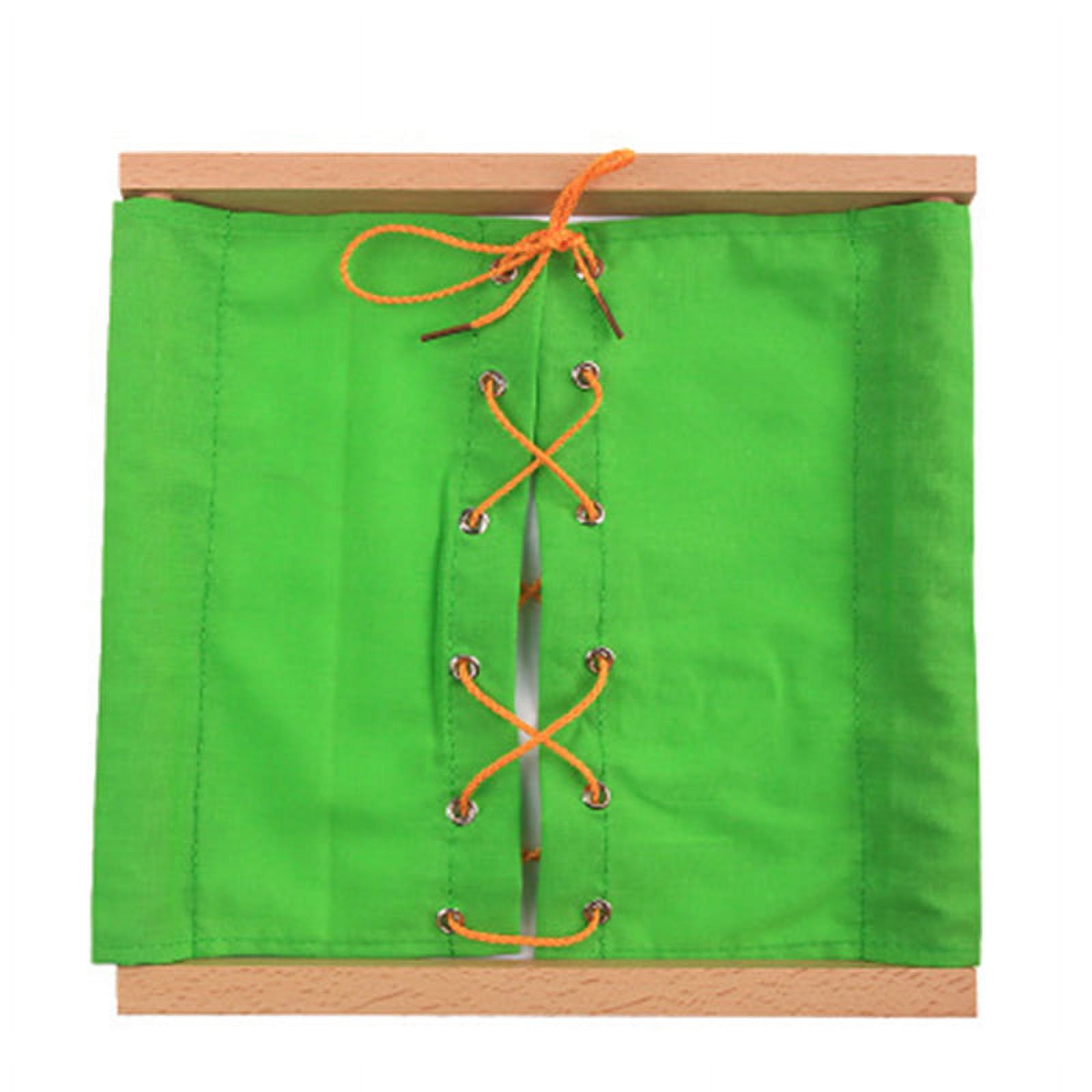 Kids Wooden Montessori Toys Toddler Practical Life Buttons Dressing ...