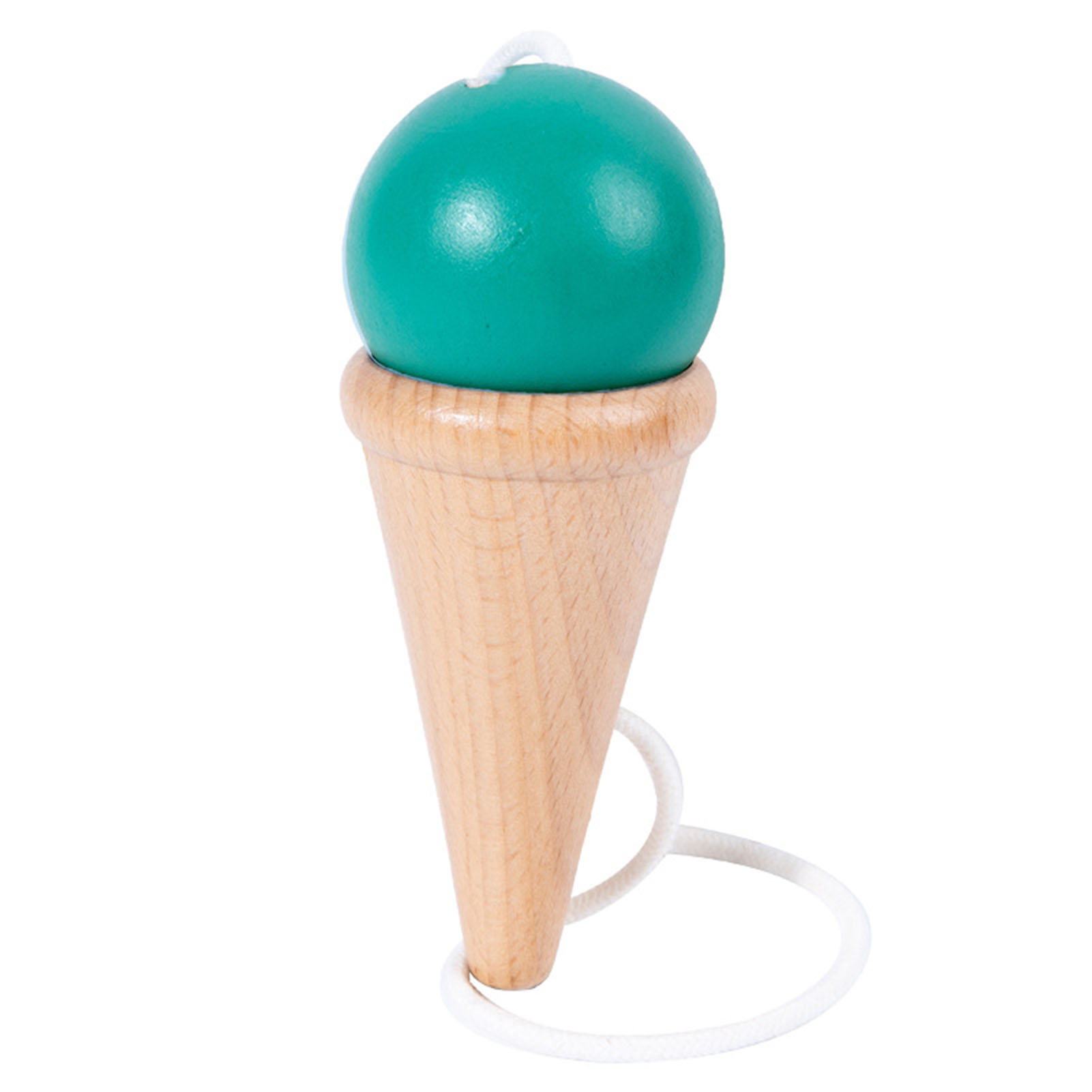 Kids Wooden Toys - Bright Colors - Smooth Burr-free - Throw Catch Ball ...