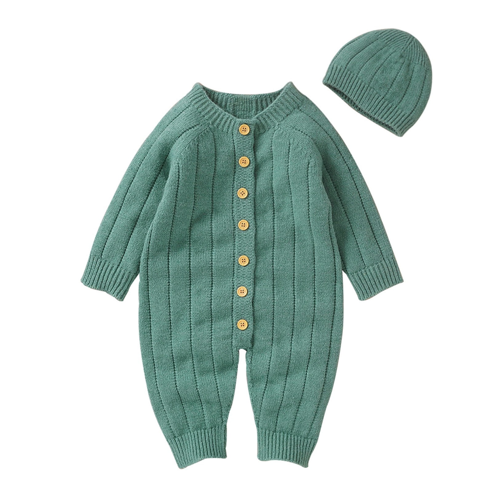 Kids Wool Sweaters Boys Boy Girl Solid Knitted Sweater Baby Jumpsuit ...