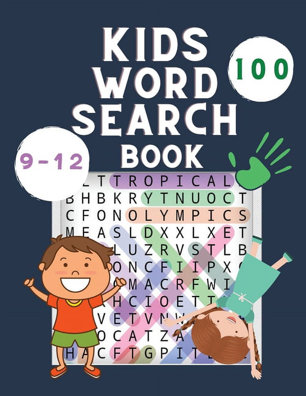 Kids Word Search Book : Wordsearch Puzzle Book - 100 Word Find Puzzle ...