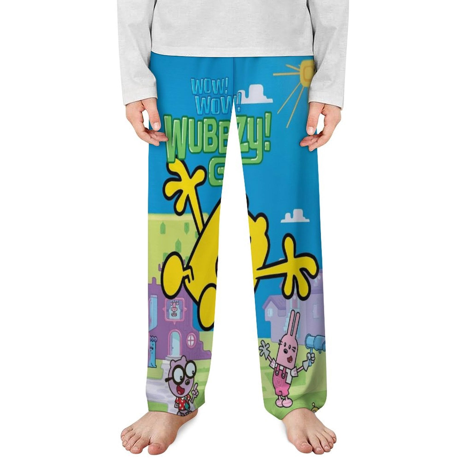 Kids Wow Wub-bzy Pajama Pants Cartoon Long Pj Pants Cute Elastic Waist ...