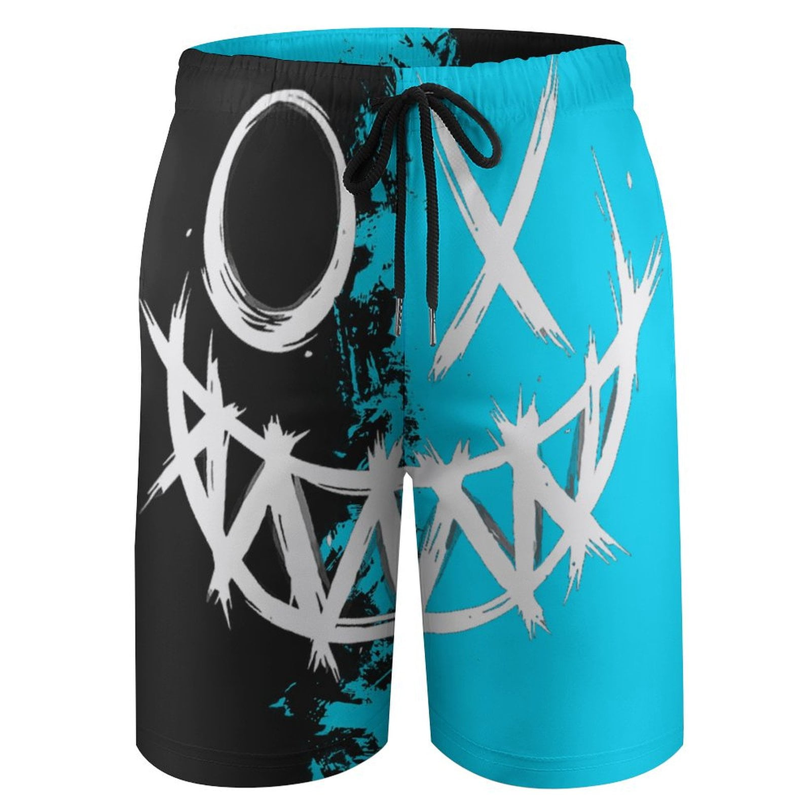 Kids XO Smile Swim Trunks, Swim Shorts for Boys Girls, Quick Dry ...
