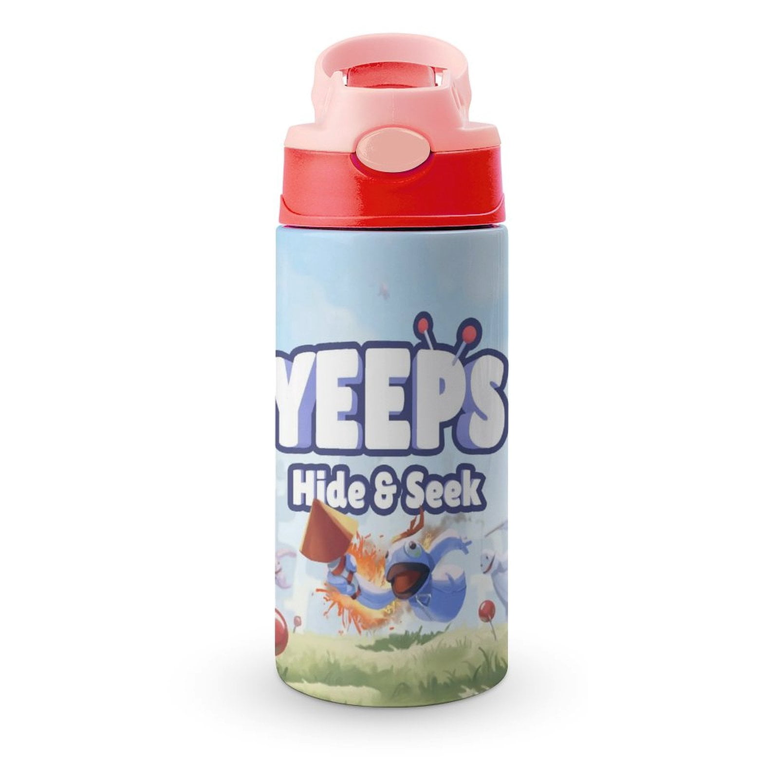 Kids Yeep-s Hide And See Water Bottle Insulated Stainless Steel Water ...