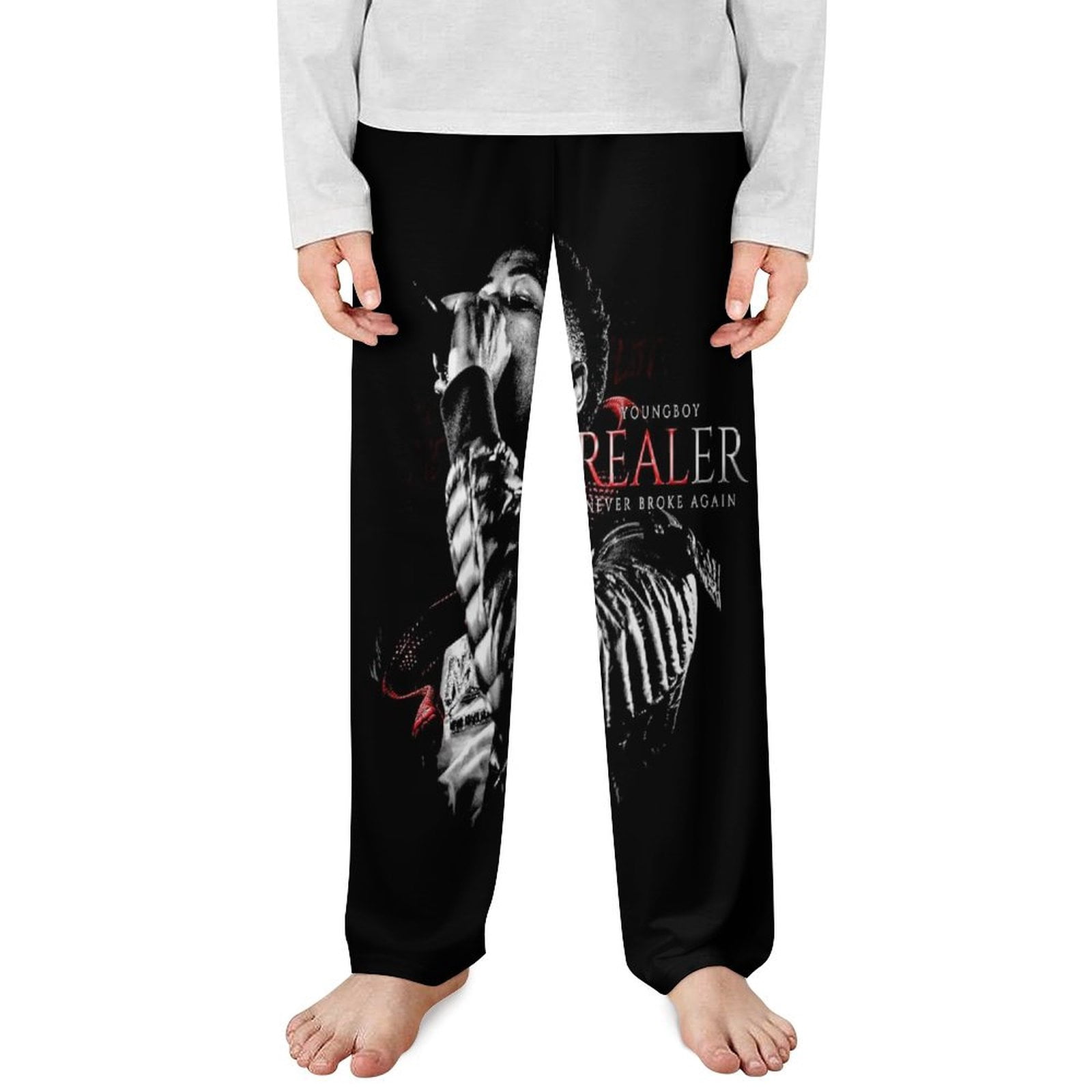 Kids Young-Boy Never Br-oke Again Pajama Pants Cartoon Long Pj Pants ...