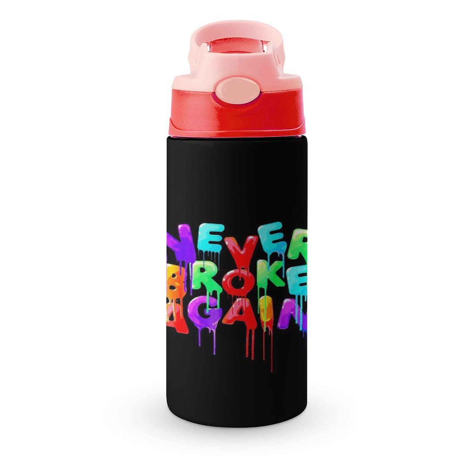 Kids Young-Boy Never Br-oke Again Water Bottle Insulated Stainless ...