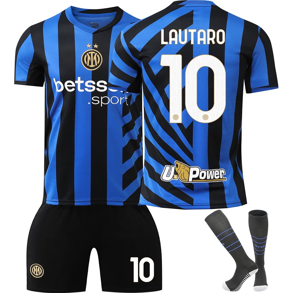 Kids/Youth/Adult 2425 NEW Inter Milan Home No.10 LAUTARO Football ...