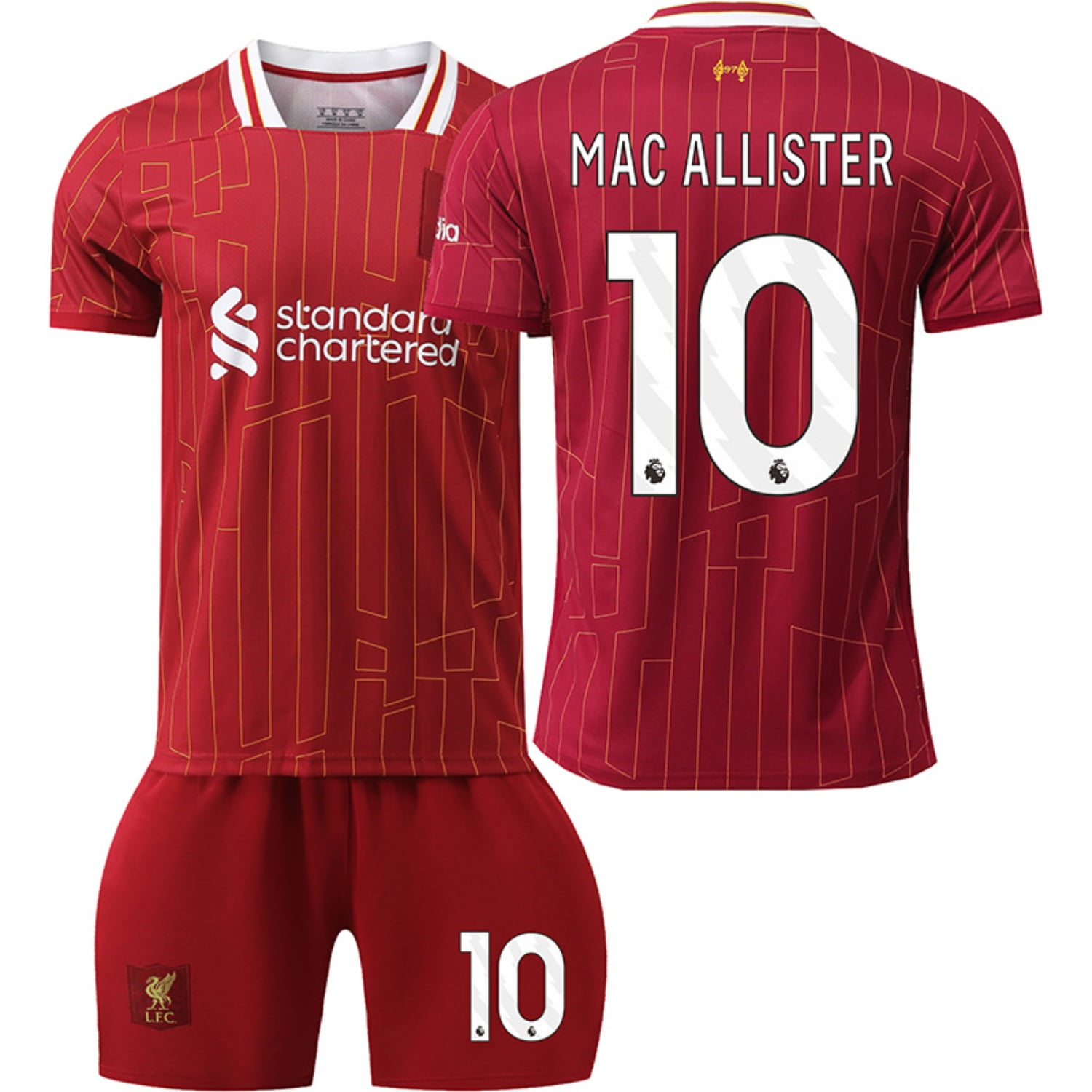 Kids Youth Adult MAC_ALLISTER_#10 Liverpool_FC Home Jersey 2024-2025 ...