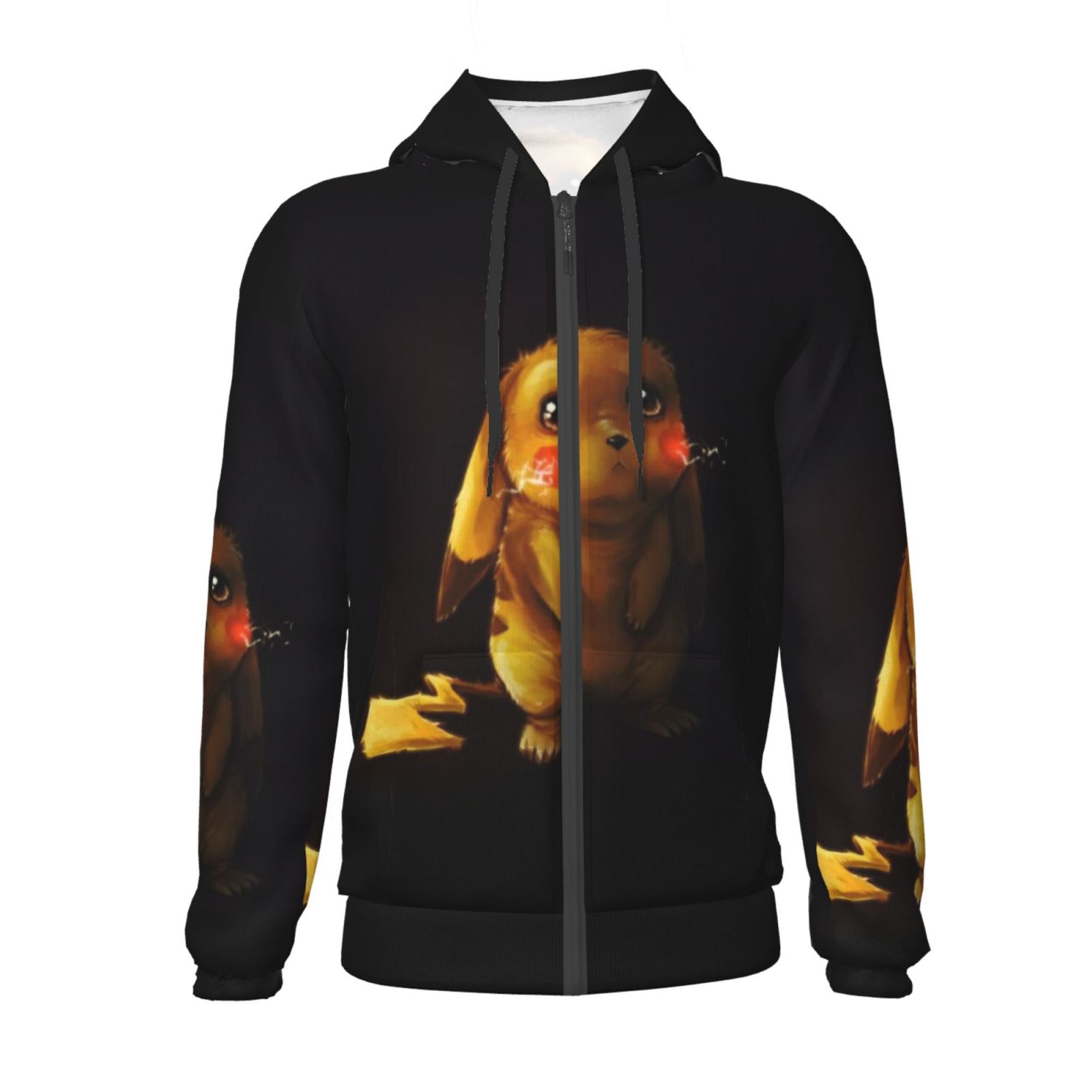Kids/Youth Full-Zip Hoodie Hooded, Pokemon A1 Teenage Zip Up Hoody ...