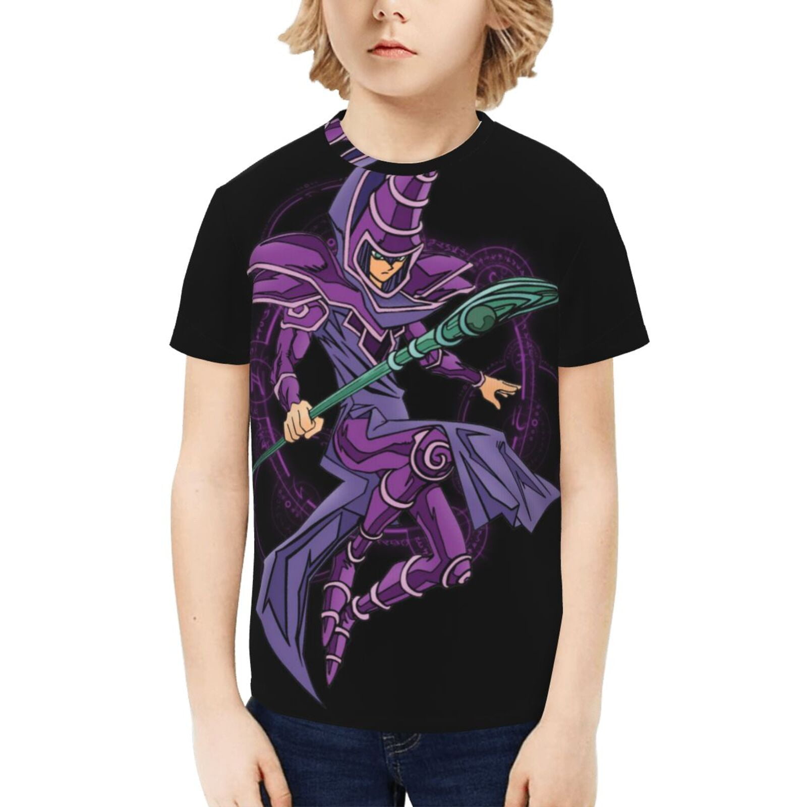 Kids Yu Gi Oh Shirt 3D Printing Cartoon T Shirt Casual Top Short Sleeve ...
