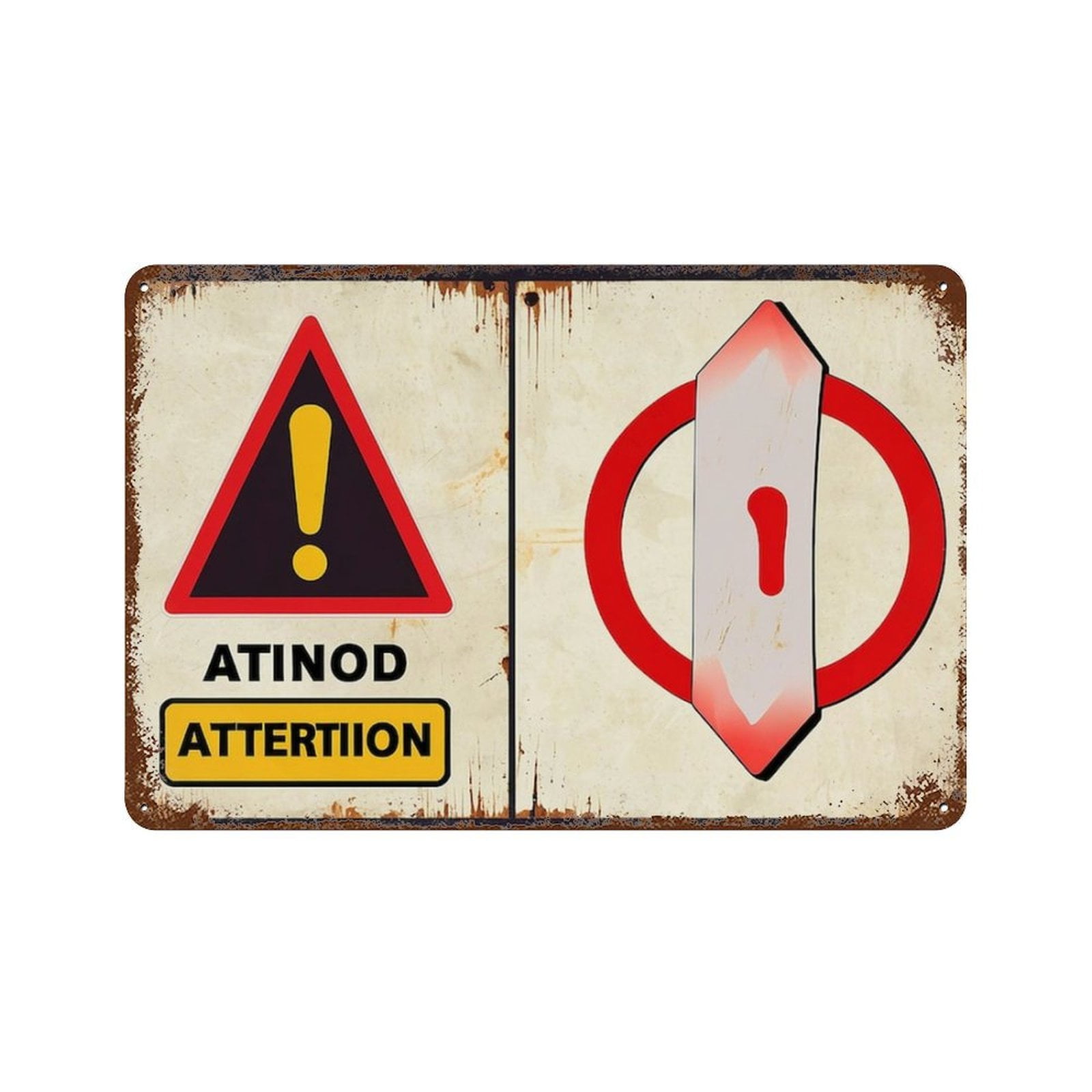 Kids Zone Sign School And Playground Signs Metal Tin Sign Warning ...