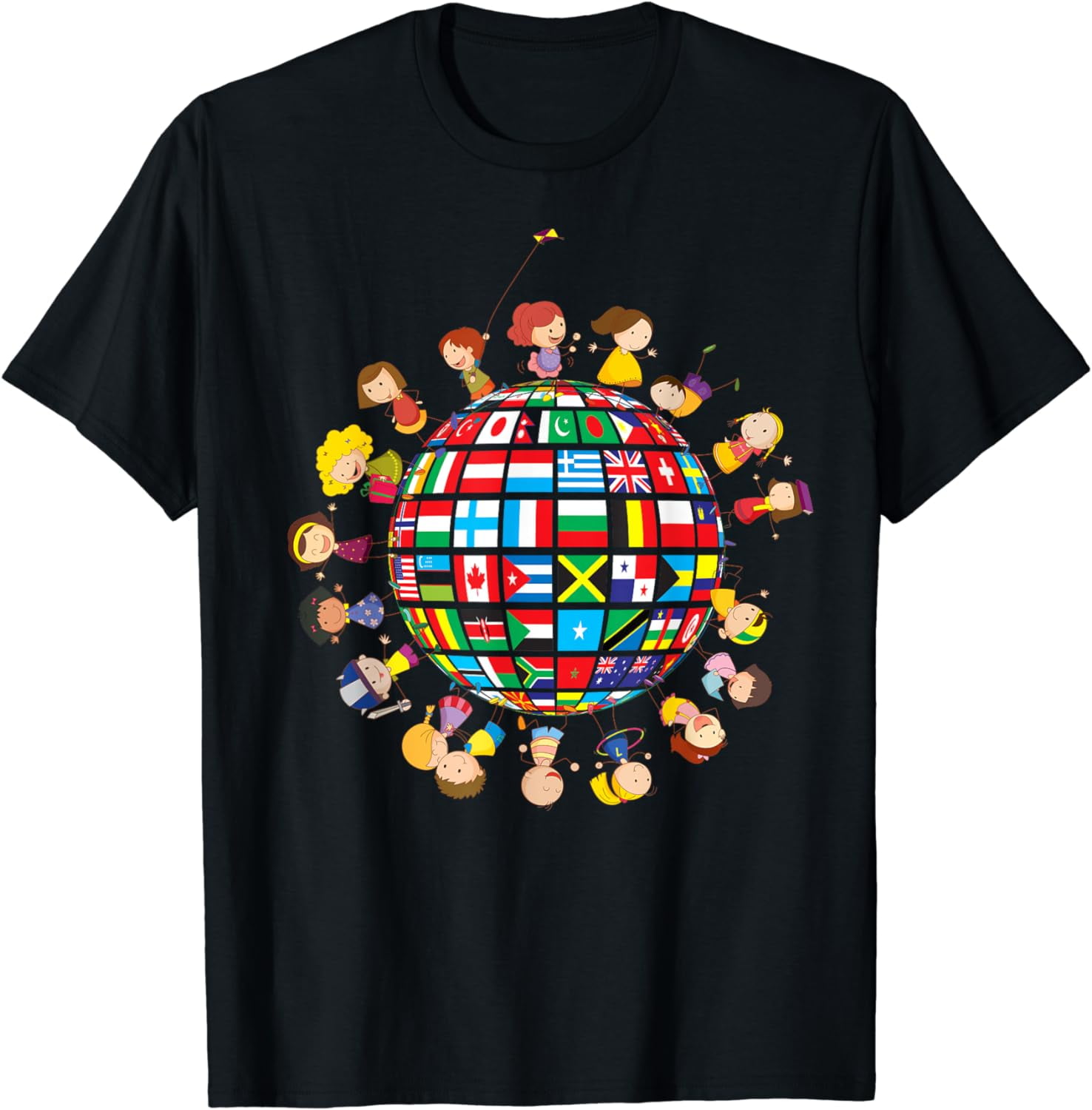 Kids around the Globe Cultural diversity T-Shirt - Walmart.com