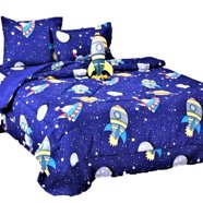 Btargot 3D Galaxy Comforter Set Full - Universe Themed Bedding for Kids ...