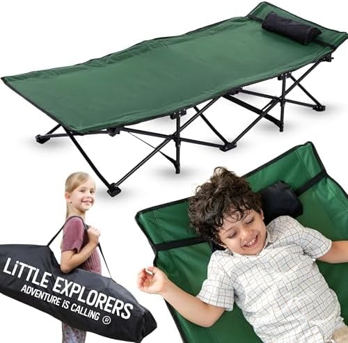 Kids cot, Child Camping and Travel Cot, Kids Cots for Sleeping ...