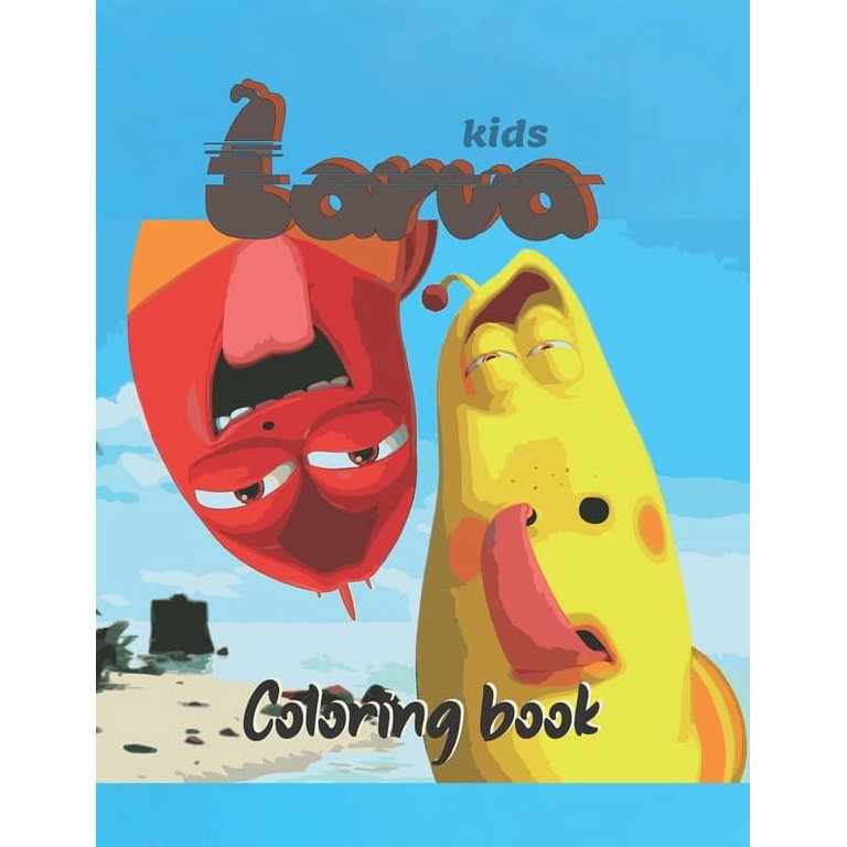 larvae coloring pages