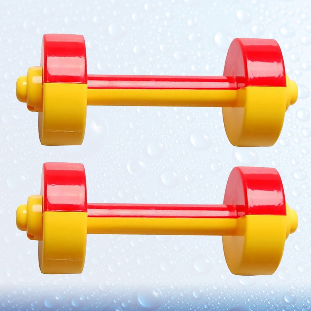 Kidsdumbbells Set Equipment Barbell Toys Dumbbell Workout Kindergarten ...