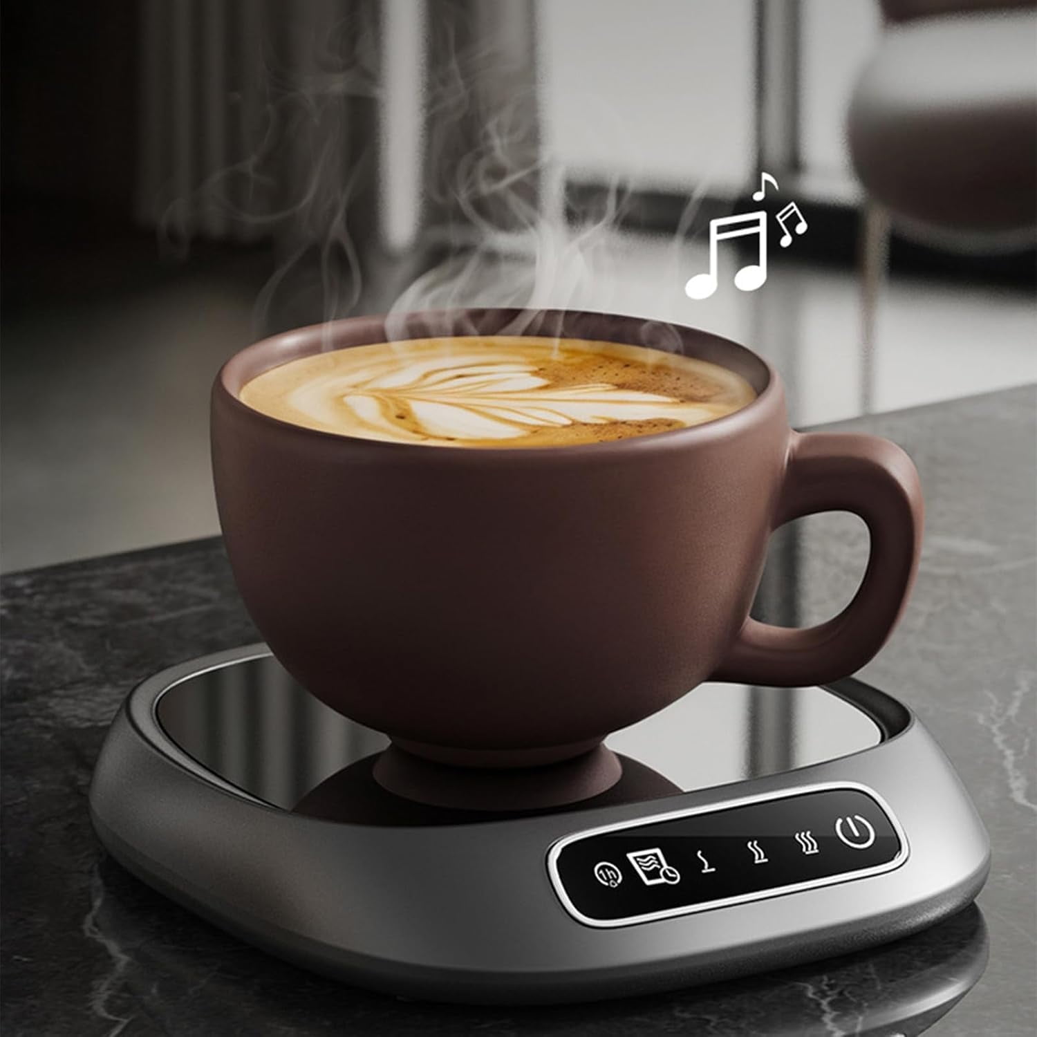 Kidsjoy USB Heated Coaster Great, 3 Levels of Temperature Adjustment ...