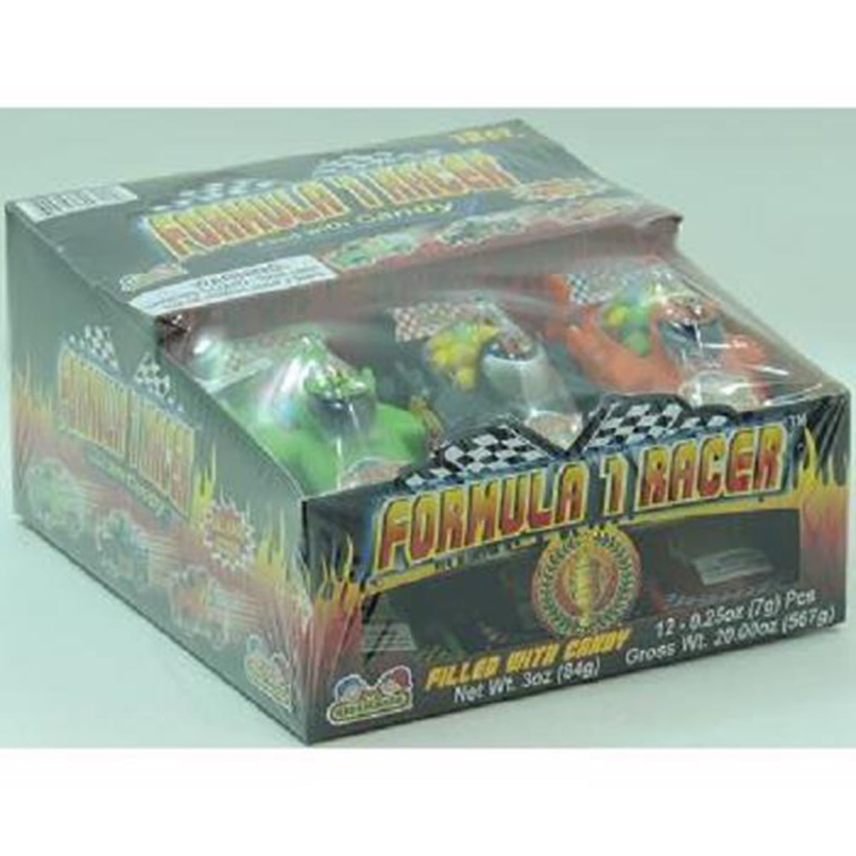 Kidsmania, Formula 1 Racer Candy, Count 12 - Sugar Candy / Grab ...